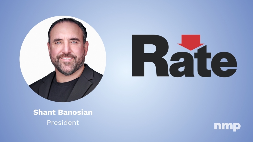 Shant Banosian Appointed President Of Rate Mortgage – NMP