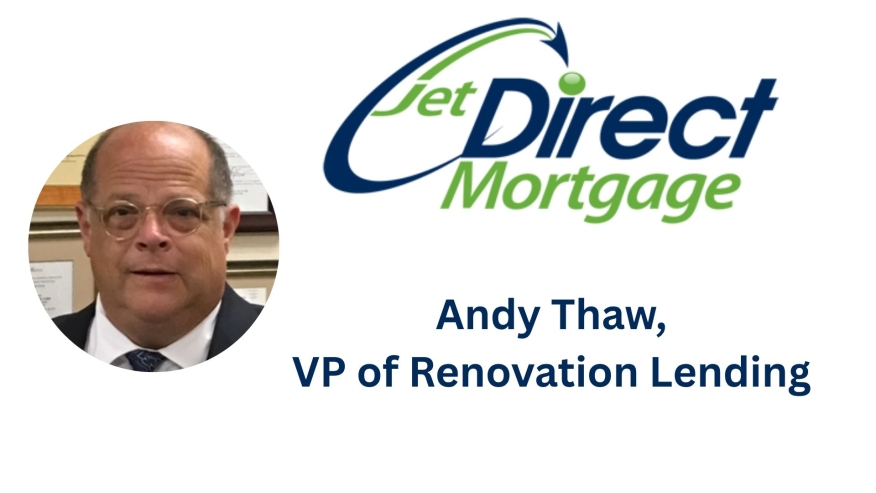 Andy Thaw Rejoins Jet Direct Mortgage – NMP